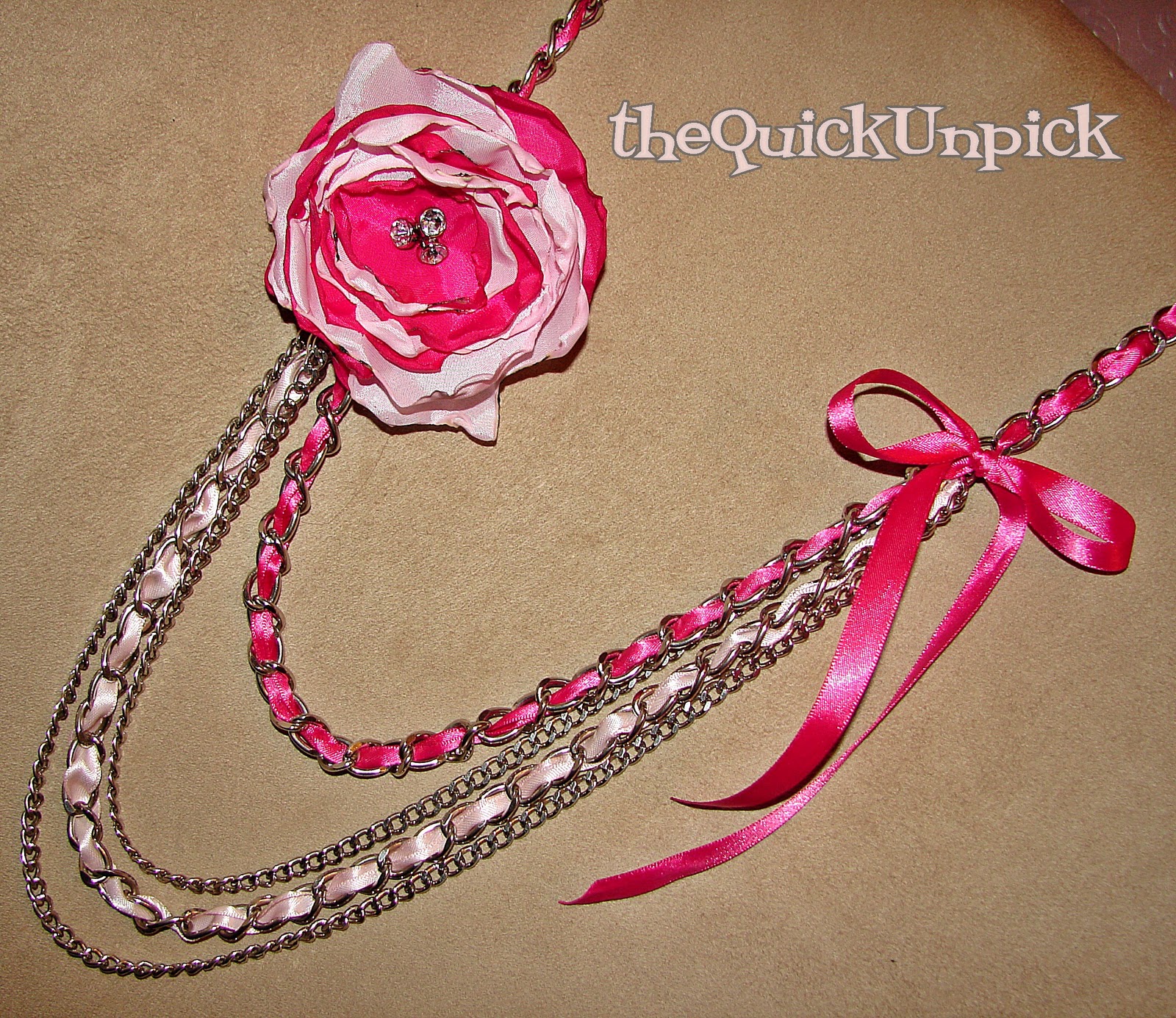 The Quick Unpick: A foray into 'jewellry' making...