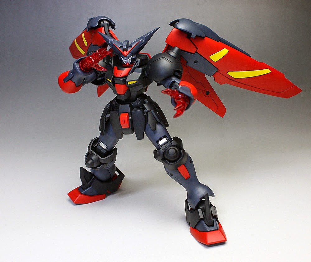 GUNDAM GUY: MG 1/100 GF13-001 NHII Master Gundam - Painted Build by ZGMFXG