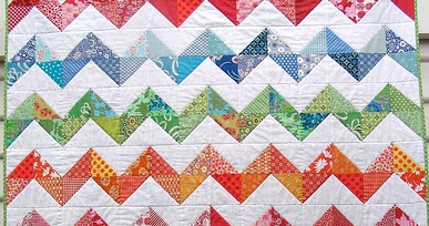 Modern Zig Zag Quilt