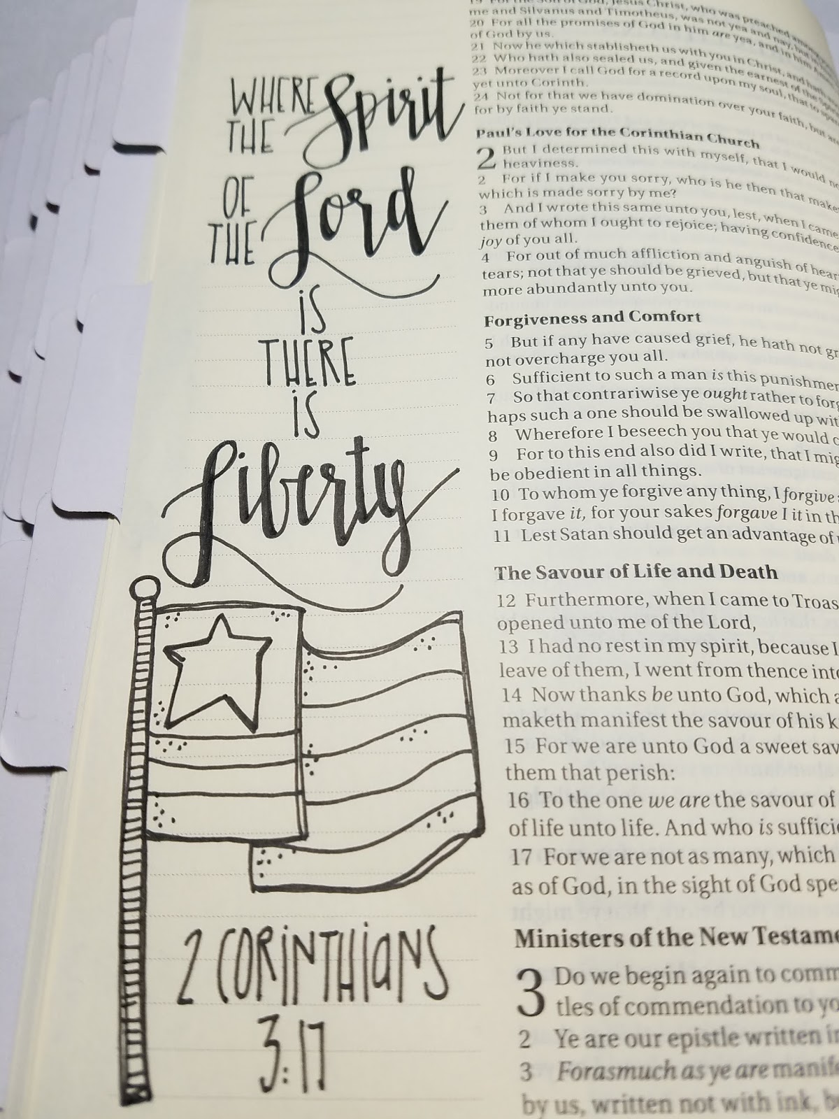 Melonheadz LDS illustrating: Bible Journaling