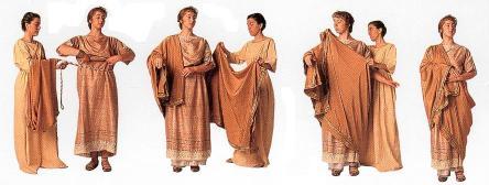 History of Western Civilization through FASHION: #2 Romans and Romanish ...