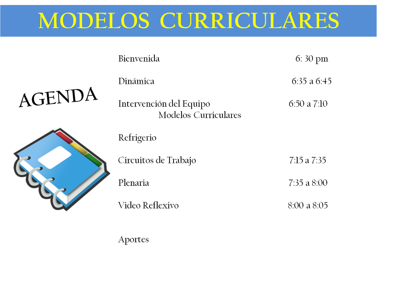 Modelos Curriculares: Presentación de los Modelos Curriculares y su ...