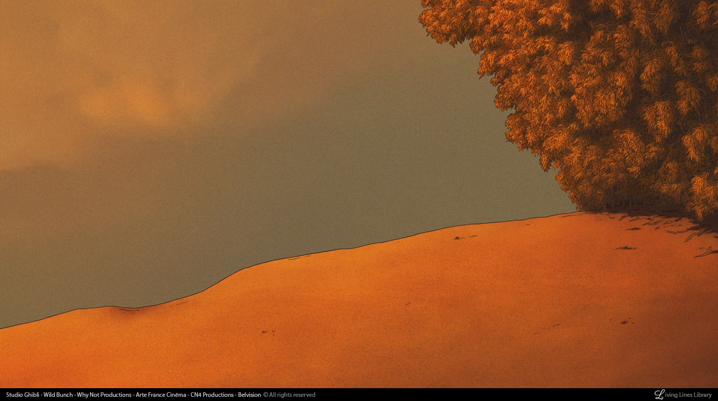 Living Lines Library: The Red Turtle (2016) - Backgrounds