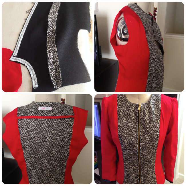 DIY Studded Jacket & DIY Flippy Skirt + Pattern Reviews |Fashion ...