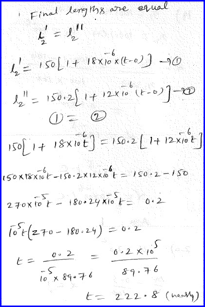 Expansion of Solids Problems with Solutions Two | IIT JEE and NEET Physics