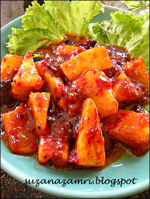 ..Cooking with soul.....: SAMBAL MANIS NENAS