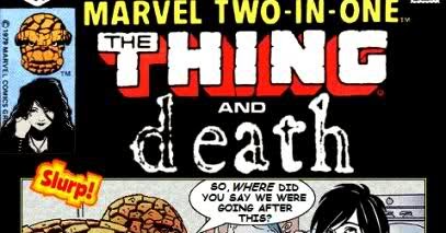 Super-Team Family: The Lost Issues!: The Thing and Death