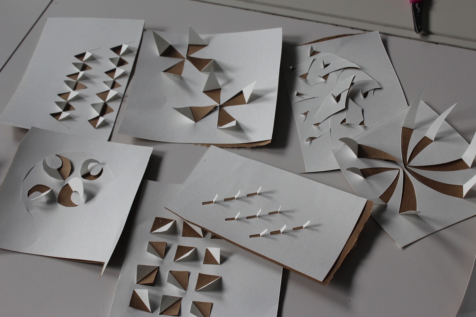 Meg Richards: Week 2: Fashion and Textiles- 3D Paper manipulation