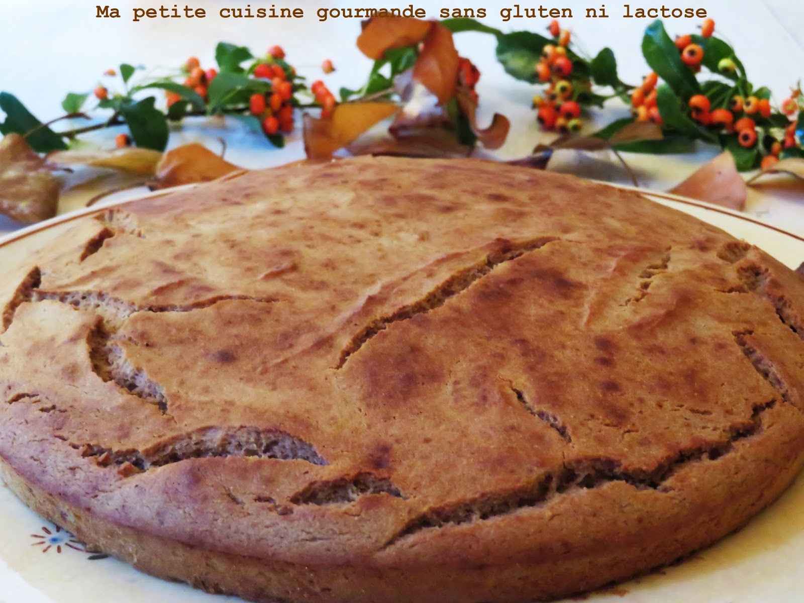 Gâteau à la farine de châtaigne et à la crème de marron - Ma petite ...