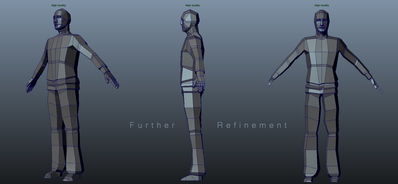 Jack Eaves Art: World Building Week 13: Low Poly Character