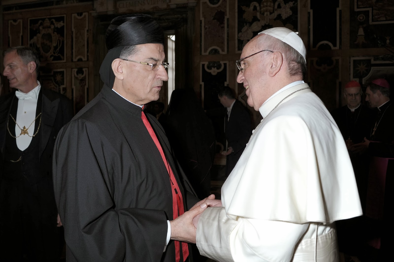 Maronite Blogger: Pope Francis Celebrates Mass with Maronite Patriarch ...
