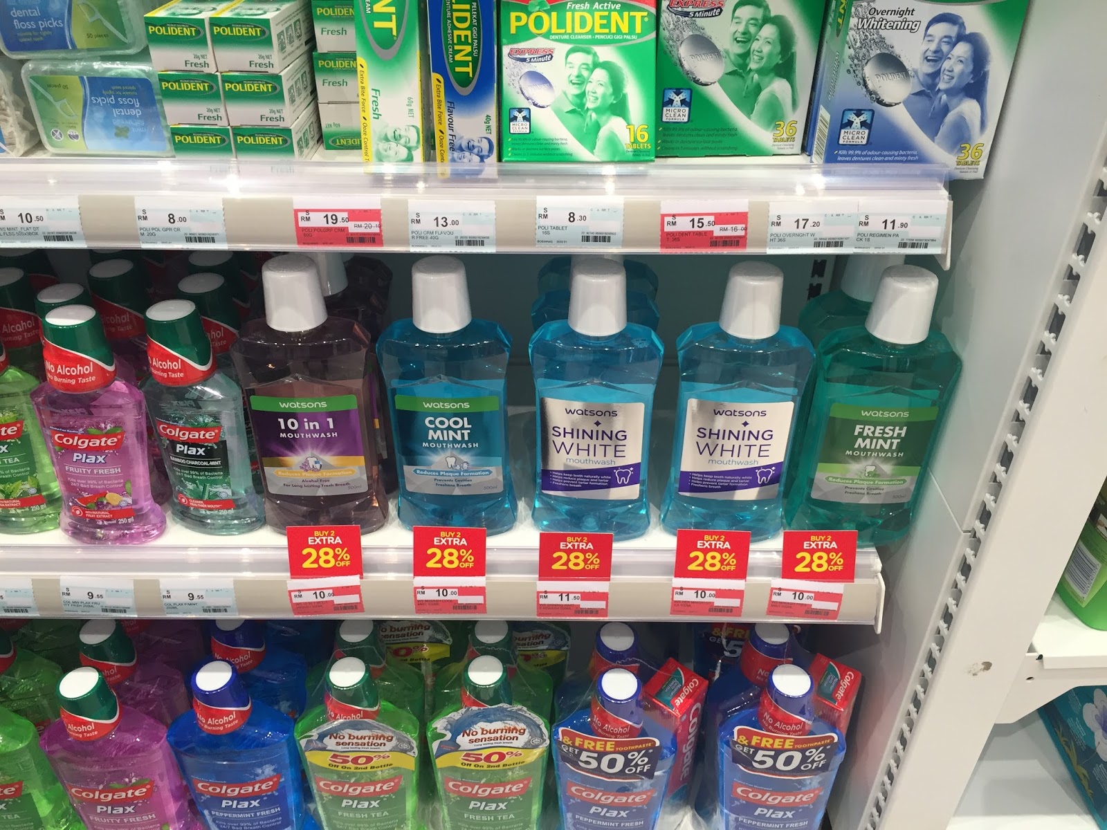 Choypengism: My Watsons 1 Minute Free Shopping at Watsons