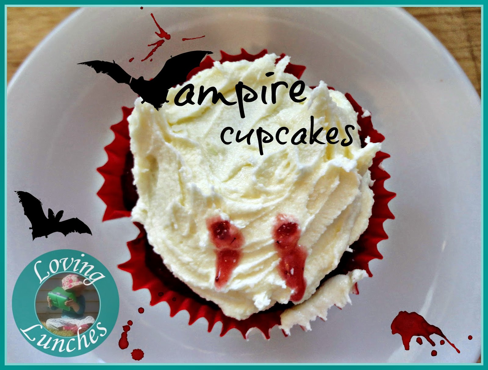Loving Lunches: Red Velvet Vampire Cupcakes