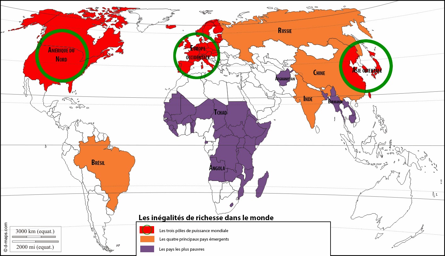 Histoire géo à Balzac: Repères géographiques mondiaux, suite Histoire géo à Balzac: Repères géographiques mondiaux, suite