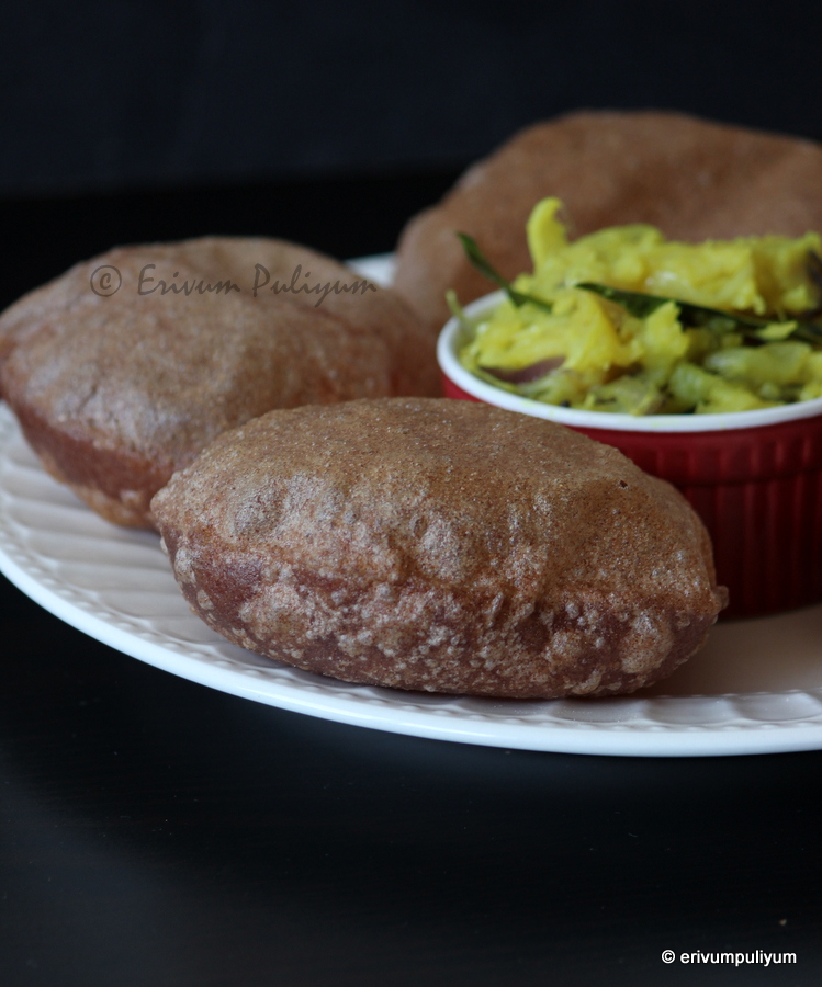 Erivum Puliyum: Ragi Poori | Finger Millet Puri | Diabetic Friendly Recipes