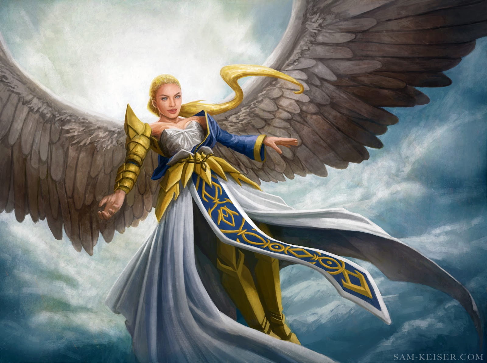 Sam Keiser's Art: Angel of Grace