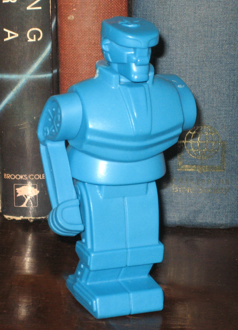 Percy's Fast Food Toy Stories : Blue Rocker - Rock ‘Em Sock ‘Em Robots - BK