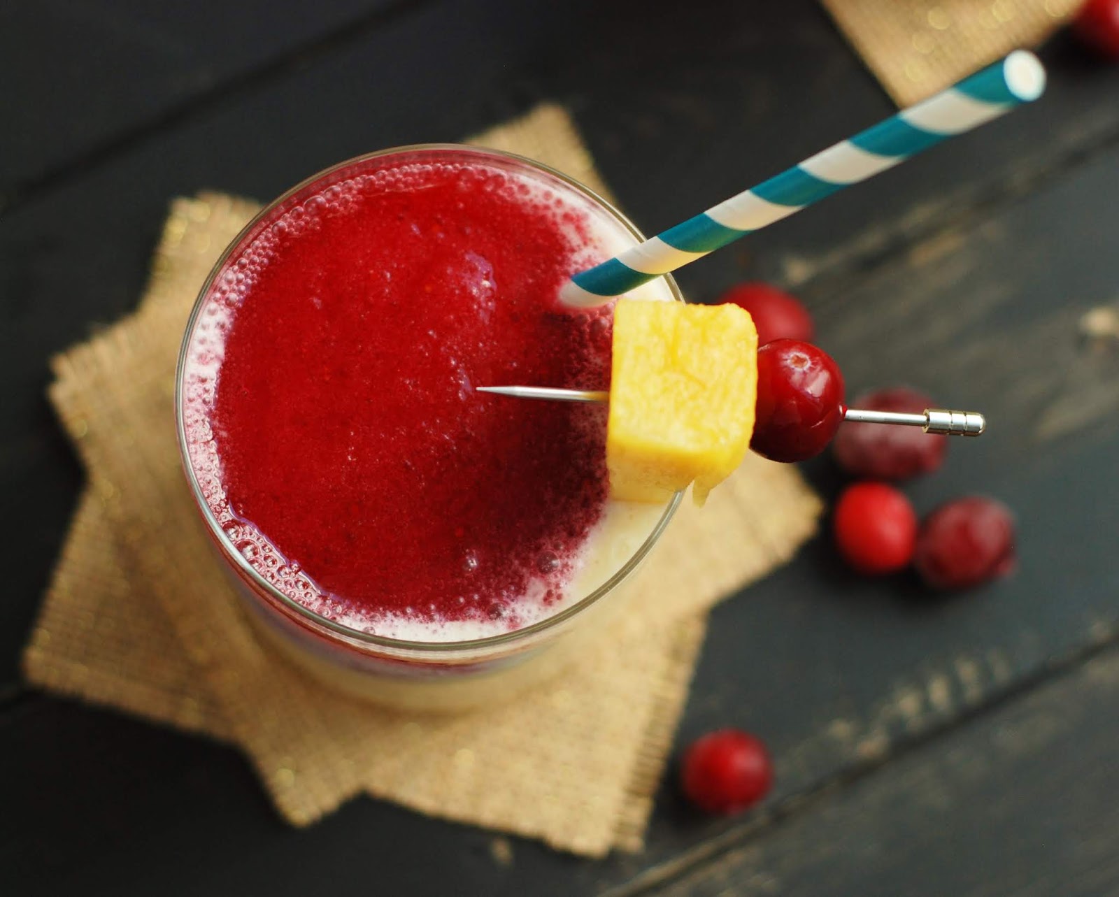 Fleur De-Lectable: Cranberry Lava Flow