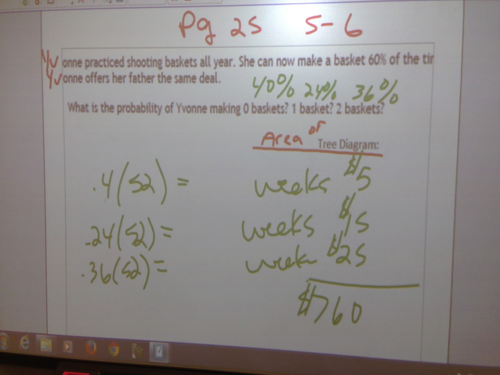 AMDM 2015-2016: Probability Unit, continued... Pascal's triangle ...