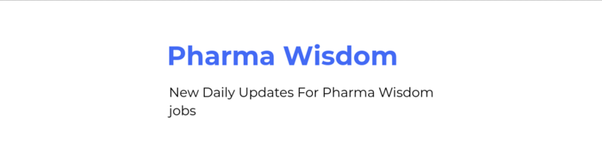Pharma Wisdom