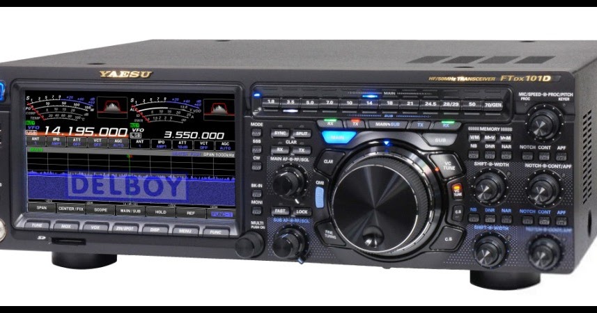 Delboy's Radio Blog: NEW Yaesu FT-DX101D HF/50MHz 100W SDR Transceiver