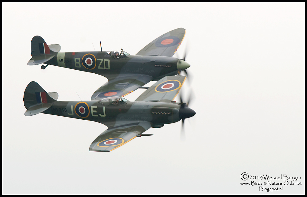 Vliegtuigen & Helicopters: Supermarine Spitfire LF Mk IX, MH434 B-ZD ...