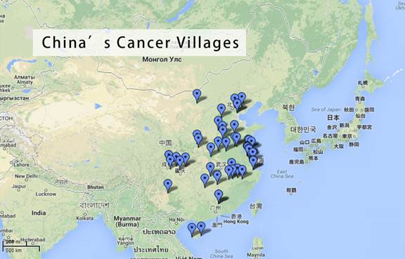 Pollution in the Huai River and the cancer village of Huangmengying in ...