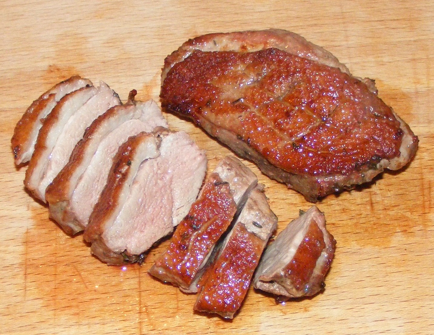 Piept de rata cu prune | Preparatedevis.ro