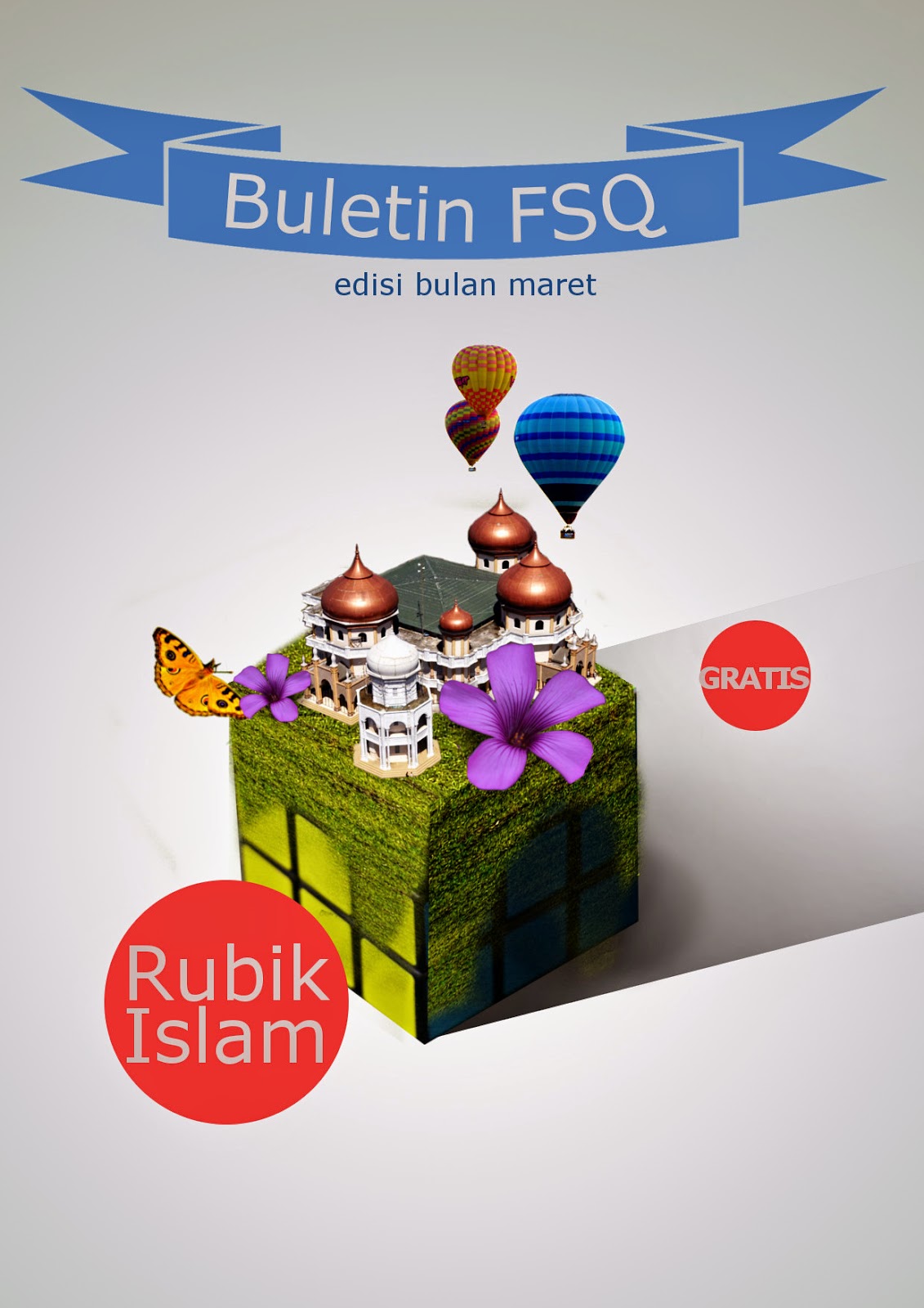 Cara Membuat Desain Cover Buletin dengan Gimp - Desain Zain