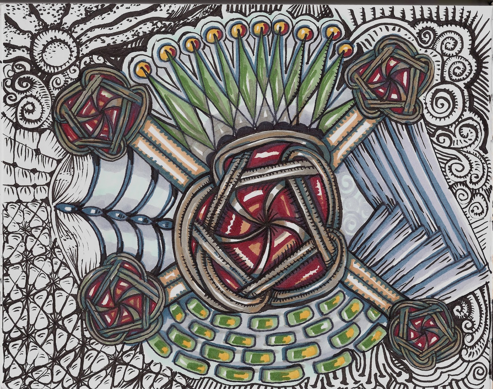 My tangle pattern SPAM