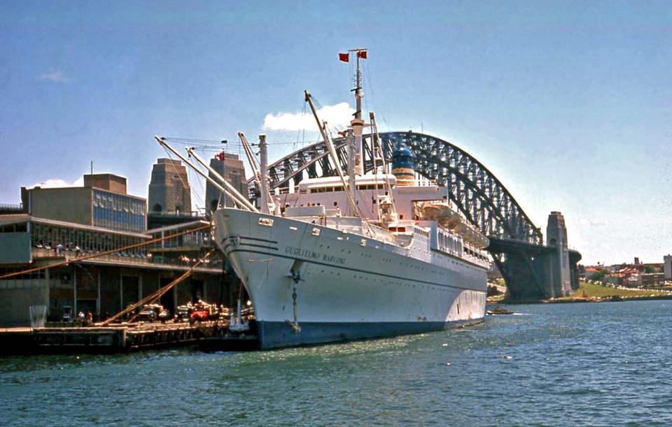 S.S. "GUGLIELMO MARCONI": MARCONI, destination Australia