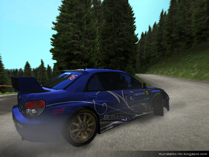 Mundialito RBR - Skins Richard Burns Rally: Subaru Impreza WRC ´06 ...
