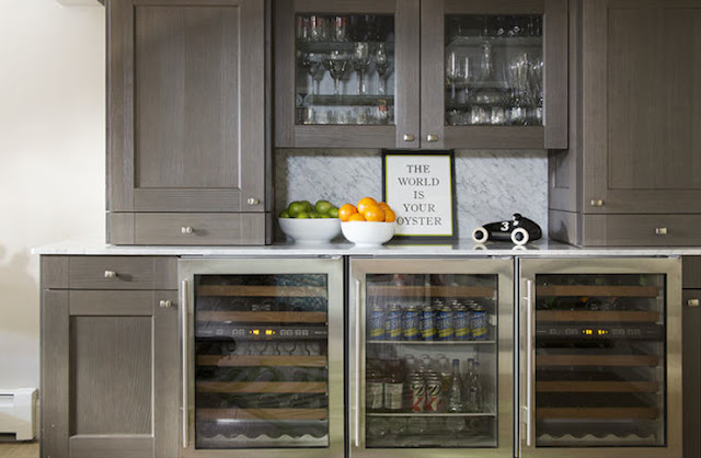 Live With What You Love: Magnificent Wine Bar with Refrigerator and ...