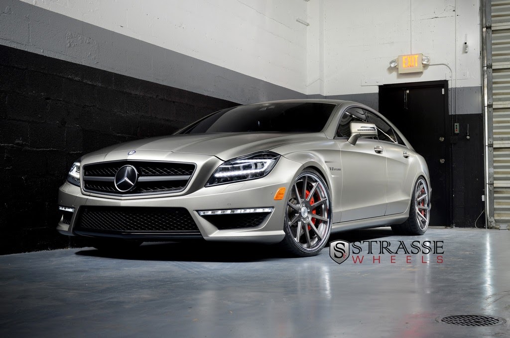 Pick of the Day: Mercedes-Benz CLS63 AMG on Strasse forged wheels ...