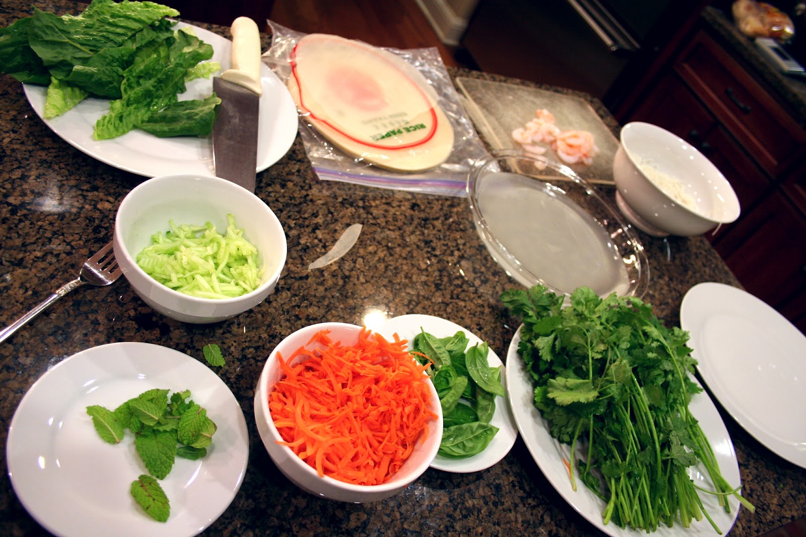 Dear Lauren, Love Mom: Spring Rolls are Just Like Tacos