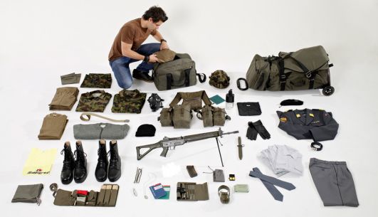 Webbingbabel: Swiss Army Regulation Soldier's Clothing & Gear