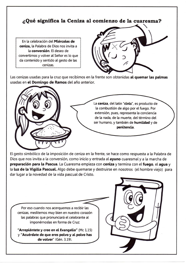 Educar con Jesús: Miércoles de ceniza. Significado de este comienzo Educar con Jesús: Miércoles de ceniza. Significado de este comienzo