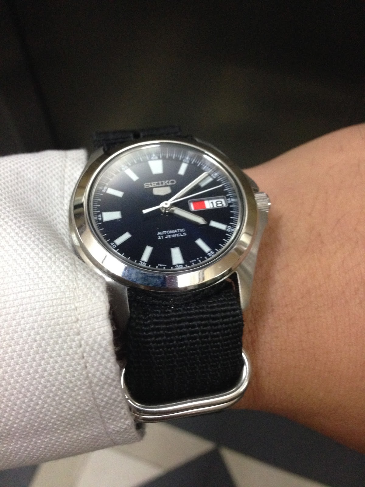 My Eastern Watch Collection: Seiko 5 SNKL07K1 - It Is A Hardy Design ...