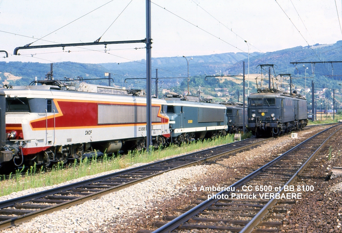 LA PASSION DU TRAIN: Les Archives du 13 Mai 2019 : CC 6500 et BB 8100