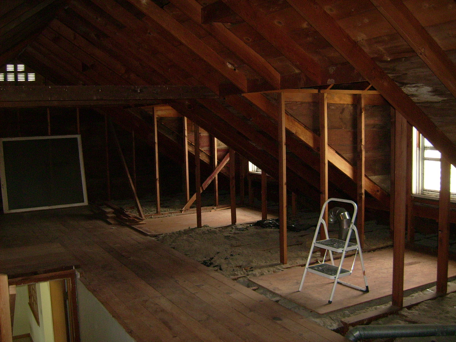 Lewis Remodeling & Restorations: Dark Attic transformed into Master ...