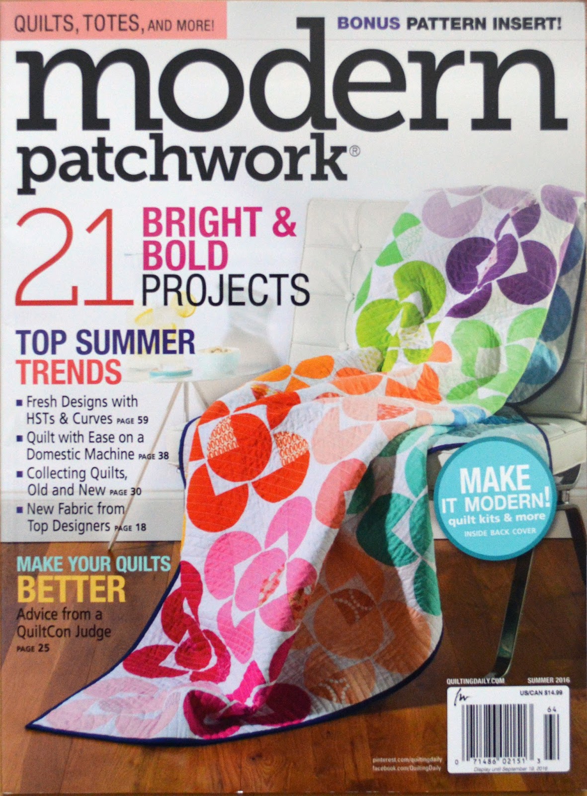 Wonkyworld: Modern Patchwork Magazine