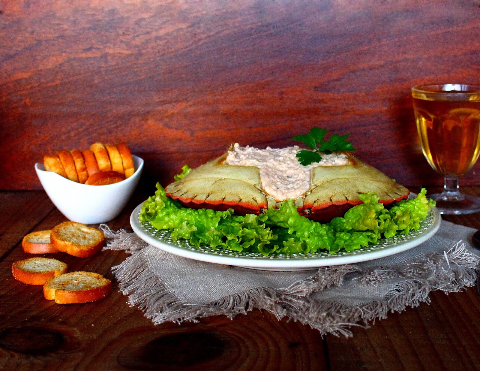 Nárwen's Cuisine - Sabores do Mundo : Sapateira Recheada