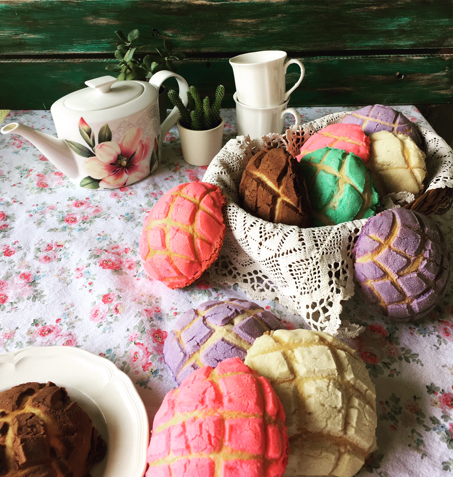 Conchas (pan dulce mexicano)