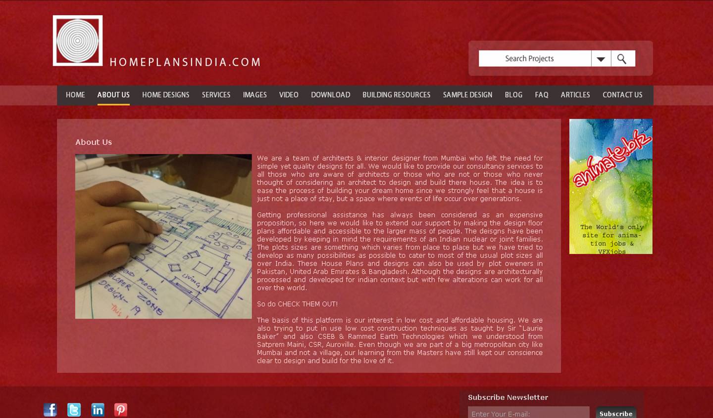 To know more about us Read "About Us" page on HomePlansIndia.com