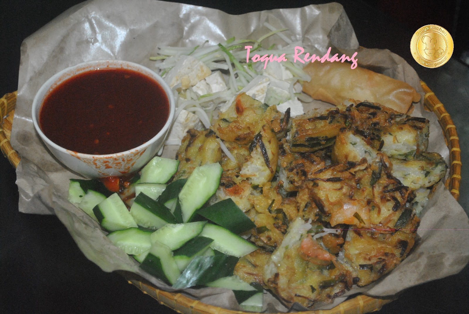 PATYSKITCHEN: TOKUA RENDANG / CUCUR UDANG TOFU GORENG