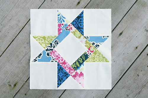 Tutoriales de Patchwork: BLOQUE ESTRELLA