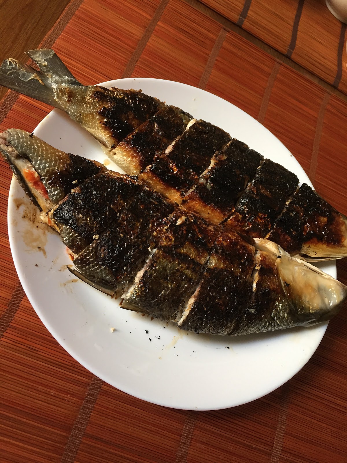 Grilled Stuffed Milk Fish
