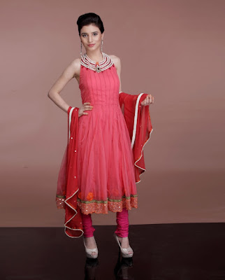 Ladies New Brands: Embroidered Bridal Frocks Design In Indian