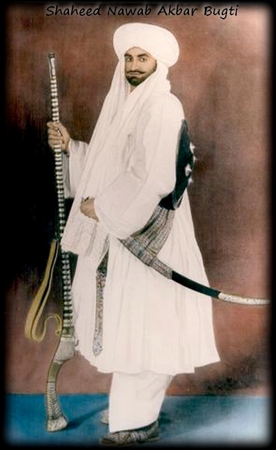 Shaheed Nawab Akbar Bugti in Cultural Balochi Dress | Dera Bugti