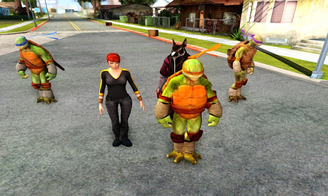 DX MODS: Pack de Skins TMNT